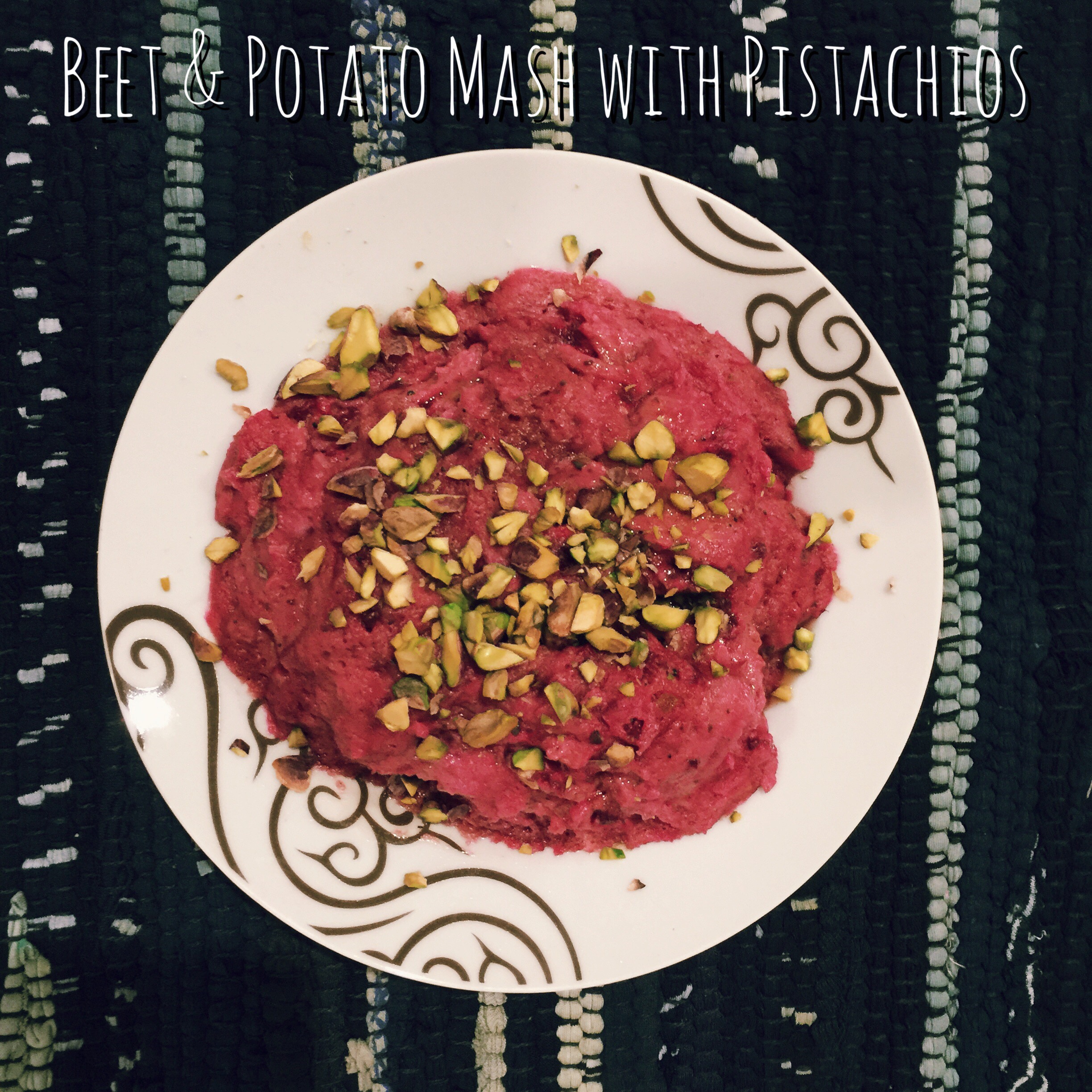 Beet & Potato Mash with Pistachios – Gastography
