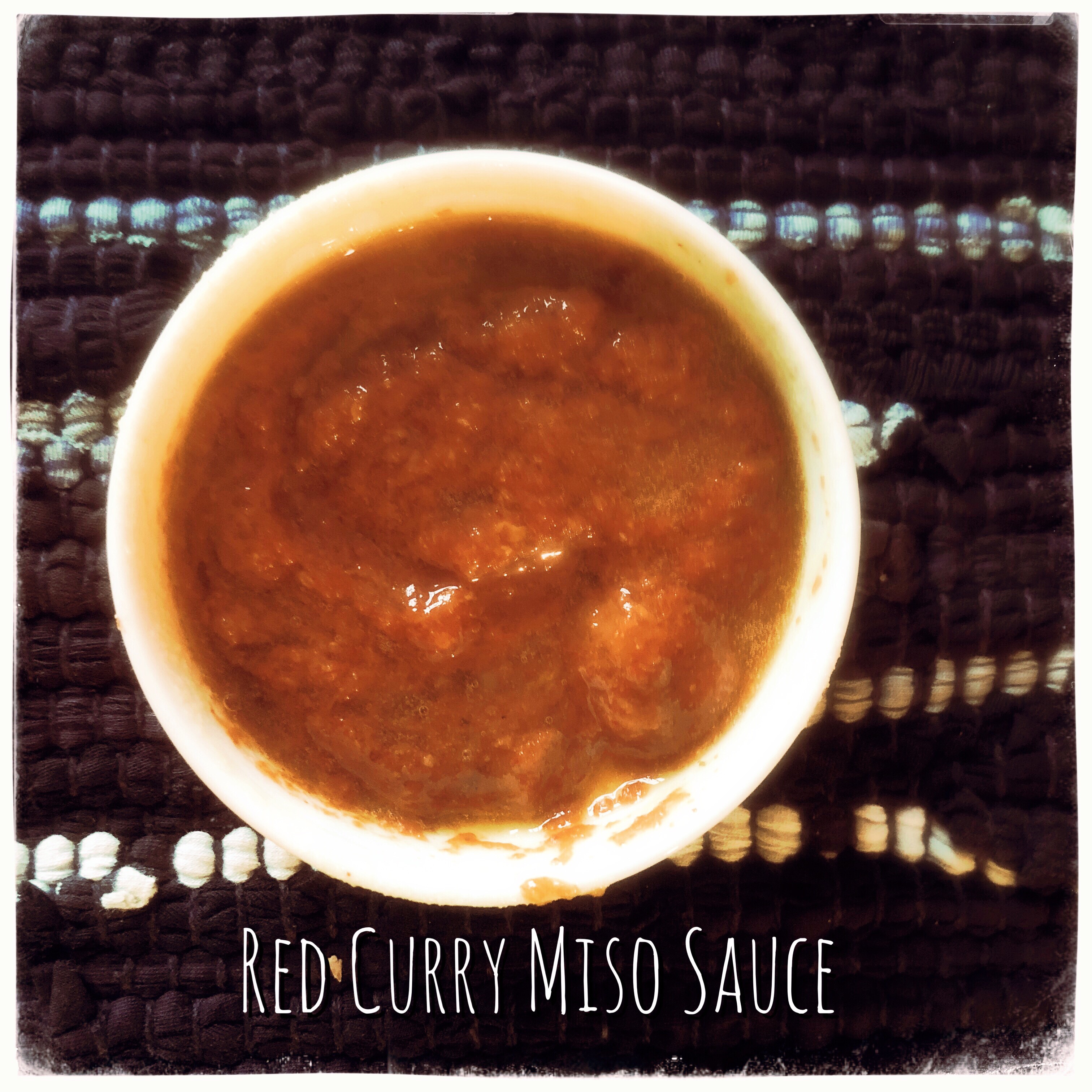 Red Curry Miso Sauce – Gastography